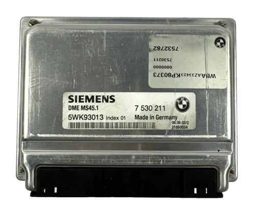 2004 BMW E46 325ci ENGINE COMPUTER UNIT ECM MODULE DME USED MS45.1 ...
