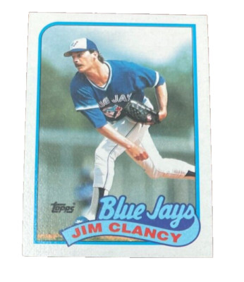 1989 TOPPS Card # 219 Jim Clancy - Toronto Blue Jays | eBay