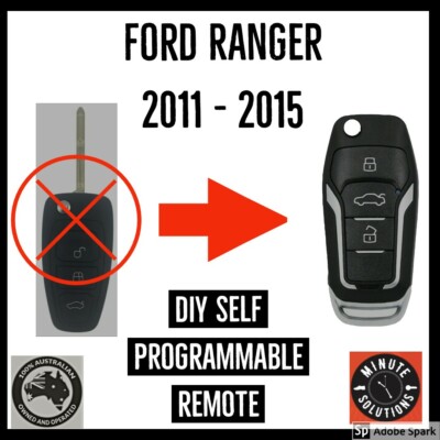 FITS FORD RANGER PX 2011 2012 2013 2014 2015 REMOTE FLIP KEY ...