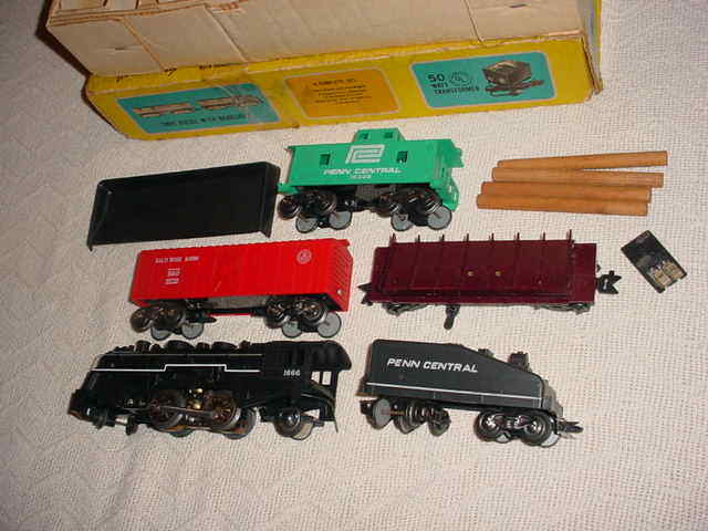 VINTAGE MARX ELECTRICAL TRAIN SET 0-027 | eBay