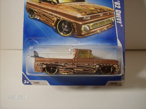 HOT WHEELS REBEL RODS CUSTOM 62 CHEVY WITH SURFBOARD | eBay