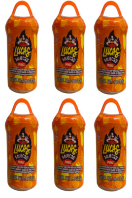 930495 6X 20G BOTTLE LUCAS POLVOS SWEET N SOUR CHAMOY POWDER CHILLI HOT ...