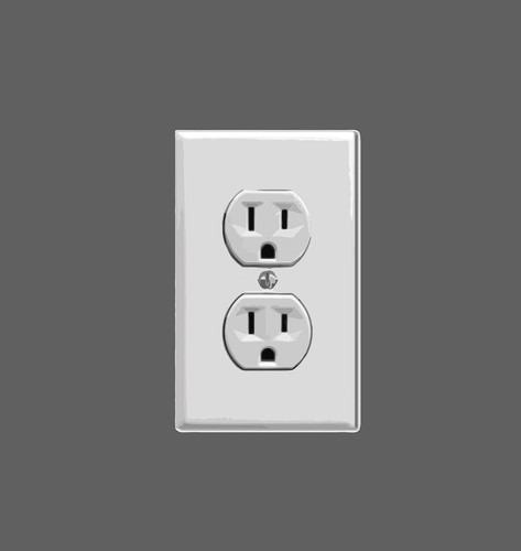 Wall Socket Sticker Prank Waterproof Electricity Energy Funny Gift NEW ...