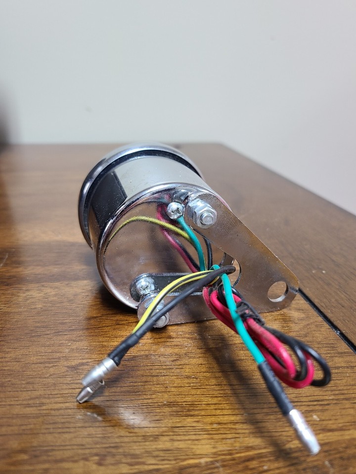 Mini Tachometer For Harley-Davidson Honda Yamaha Triumph Custom Chopper ...