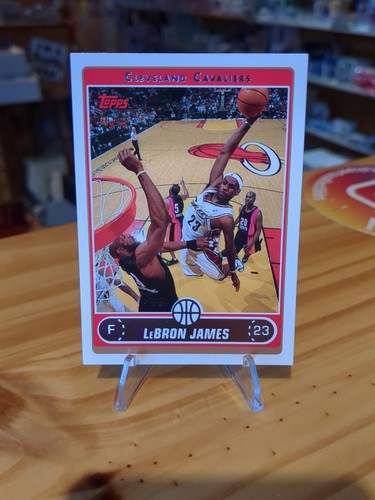 2006-07 Topps Lebron James Base Card #123 Cavaliers | eBay