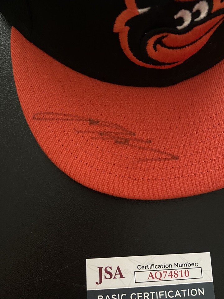 Jackson Holliday Signed Baltimore Orioles Baseball Hat Autograph Invest ...