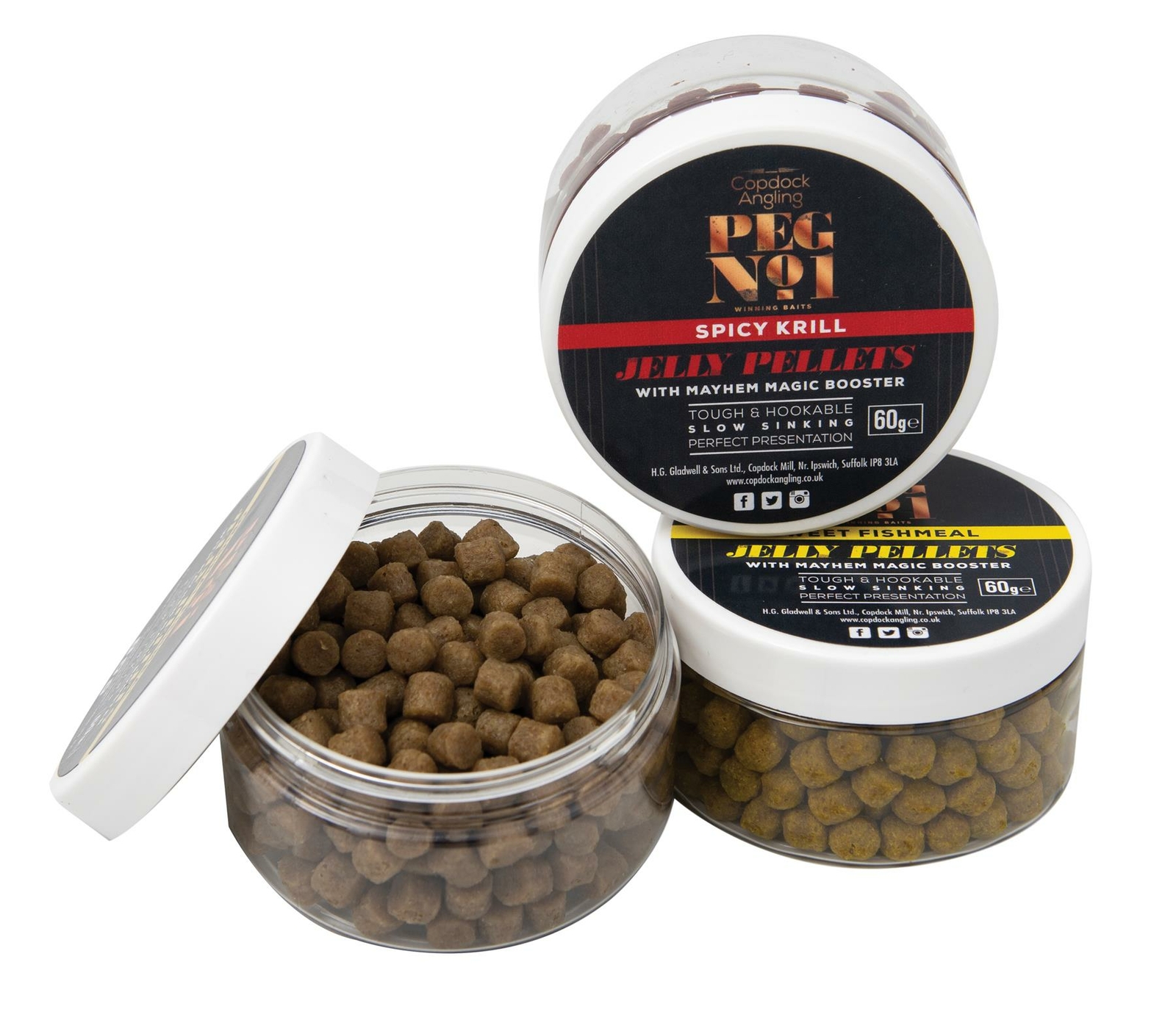 Peg No.1 Jelly Pellets 60g Tubs Carp Fishing Bait | eBay UK
