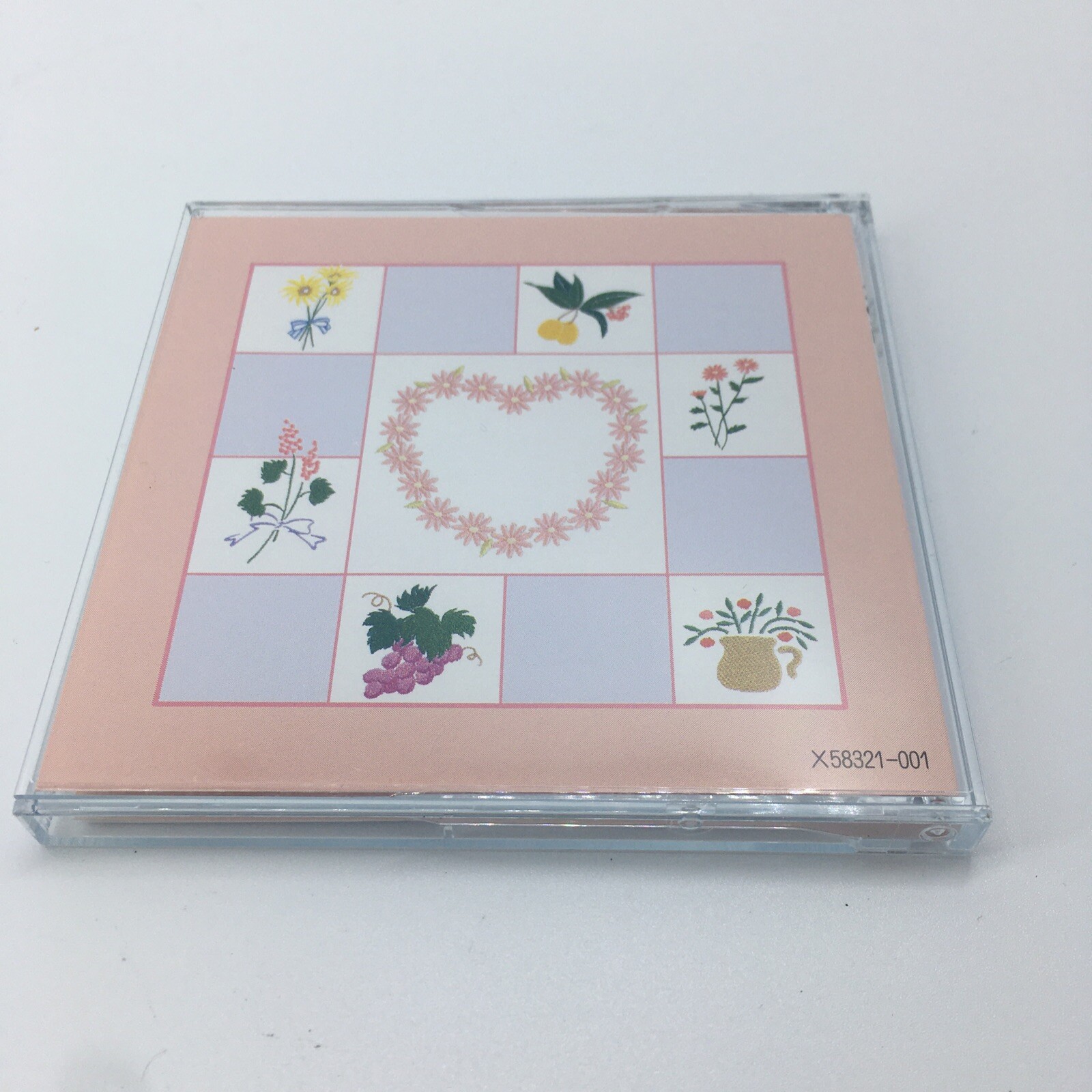 Brother Embroidery Card No. 2 - 28 Designs of Flowers Fruits Frames for ...