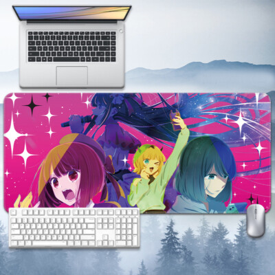 Anime Oshi no Ko Keyboard Mouse Pad XL GAME Desk Play Mat PC 40X70cm ...