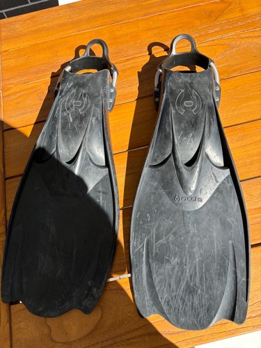Heavy duty XL Hollis scuba flippers | eBay