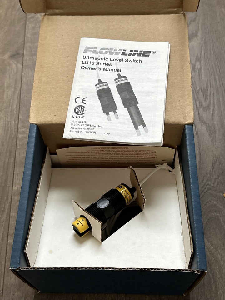 Flowline LU10-1302 Ultrasonic Level Switch 3" PPRO ULTRASONIC SENSOR US ...