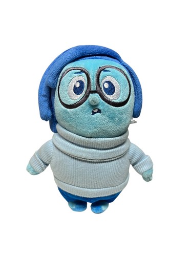 Disney Pixar Store Inside Out Sadness Blue Plush Doll Stuffed Toy 7" | eBay