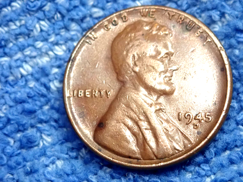 SCARCE LINCOLN CENT: 1945-D IN VERYFINE CONDITION! | eBay