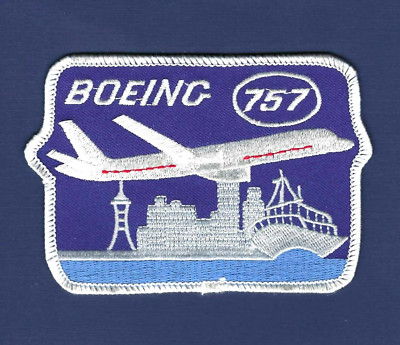 Boeing 757 Narrow-Body Commercial Jet Airliner Patch | eBay