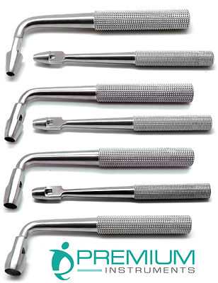 7 Pcs Tissue Punch Straight Curved Dental Surgical Implant Instruments ...