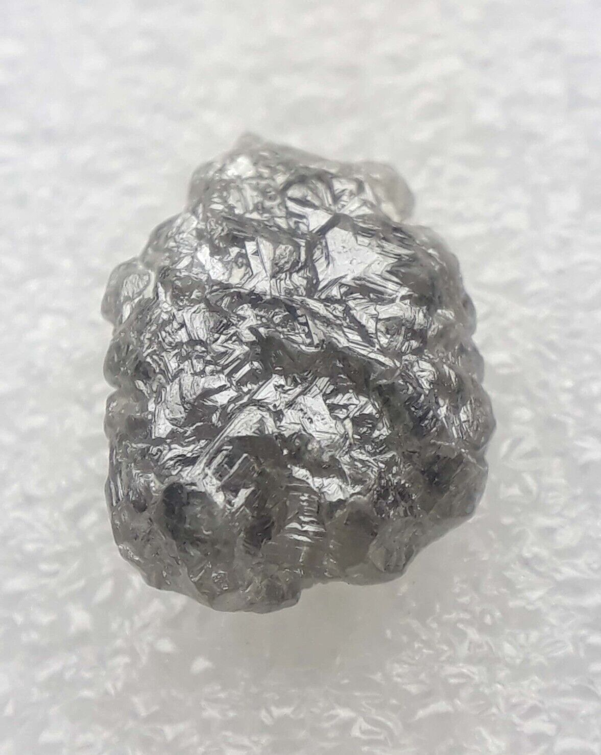 3.45 Ct,Natural Rough Diamond Grey Rough Diamond Uncut Raw Rough ...