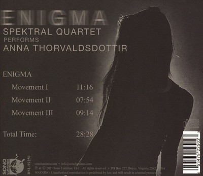 SPEKTRAL QUARTET-THORVALDSDOTTIR:ENIGMA NEW CD 53479225023| eBay