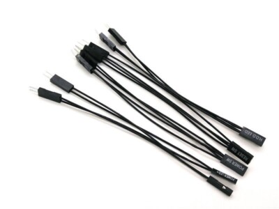 New Front Panel Sleeved Power SW Reset SW HDD LED Extension Cable | eBay