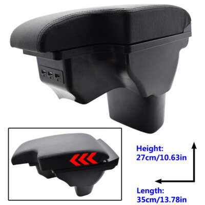 Center Armrest For Nissan Juke 2011 -2019 Console F15 Storage Box USB ...