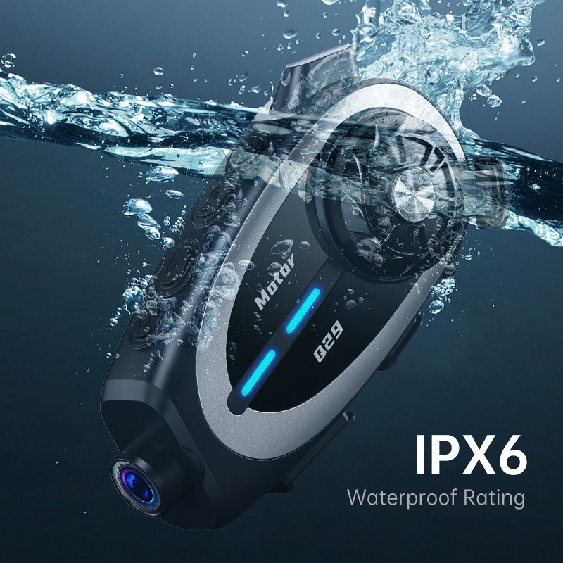 Bluetooth Motorcycle Dual Visors Modular Helmet Built-in Camera ...