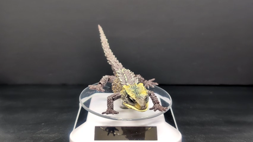 Bandai Gashapon Spiny Skink Big Realistic White-eyed Action Figure ...