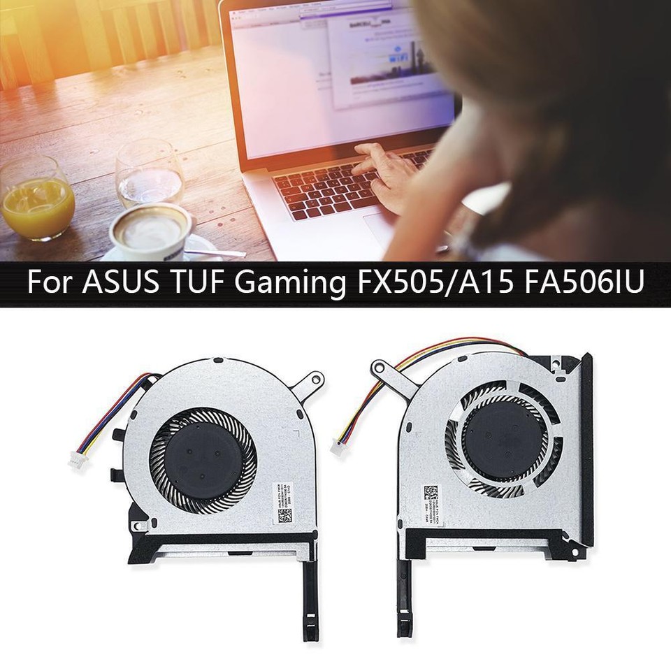 CPU & GPU Cooling Fan Computer Cooler Fans for ASUS TUF Gaming FX505 ...
