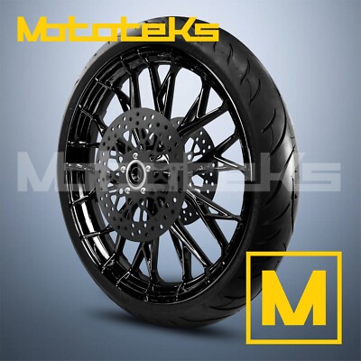 21" 21X3.5 RAIDER MAG WHEEL BLACK FOR HARLEY TOURING MODELS FRONT RIM ...