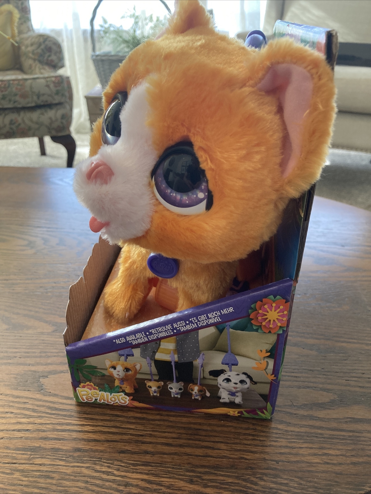 FurReal Peealots Big Wags Toy Interactive Cat Electronic Pet for sale online | eBay