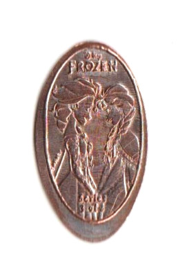 Elongated Penny "Frozen" Elsa & Anna Disney Springs Once Upon a Toy ...