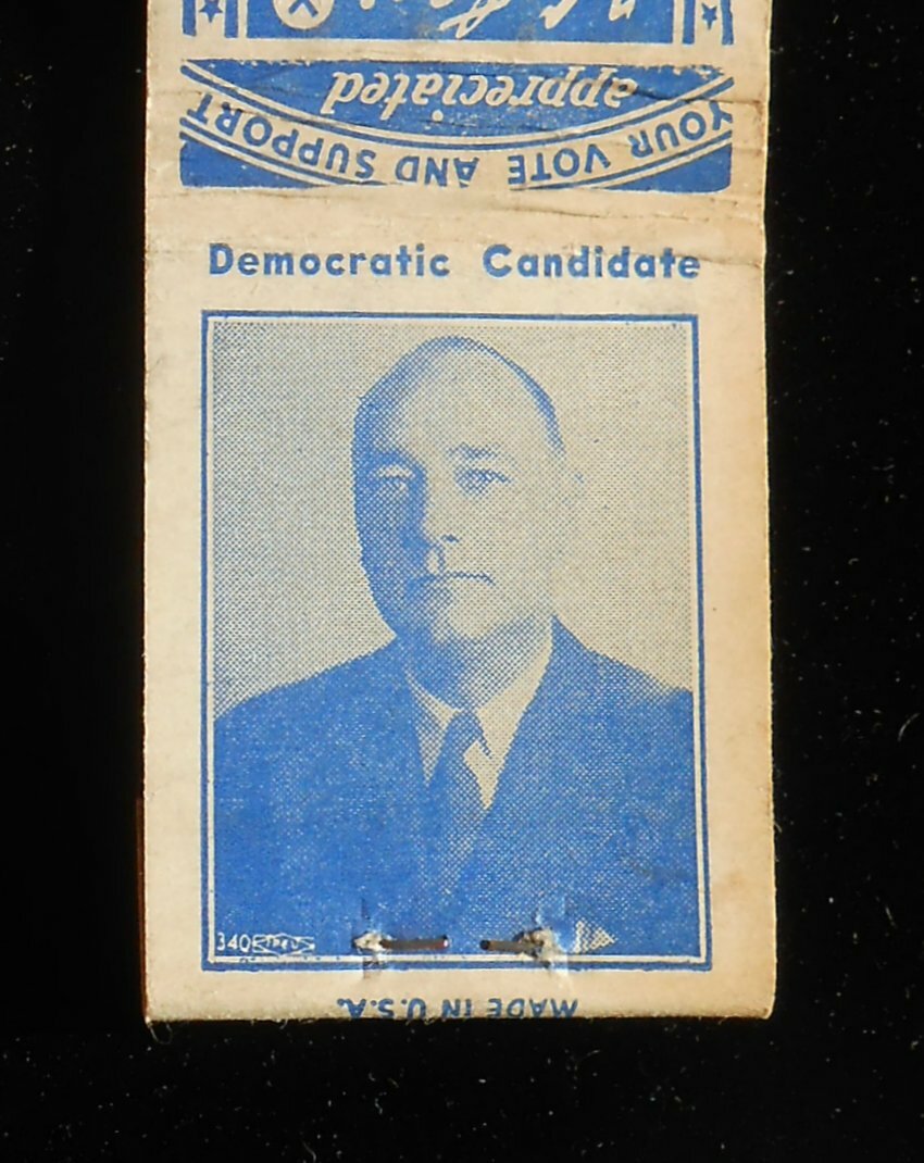 1942 Dated Vote for Martin J. Dolan County Judge Photo Mount Vernon IL ...