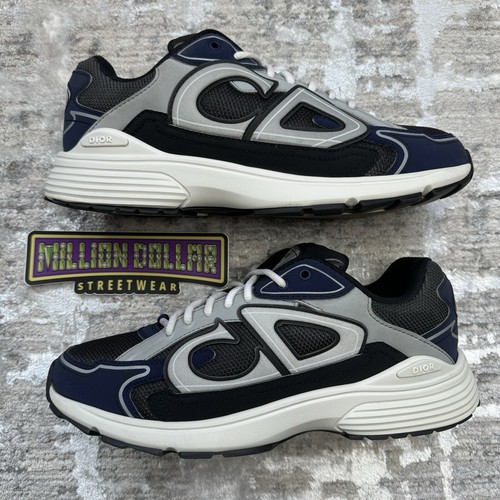 Dior B30 Reflective Sneaker ‘navy Grey’ Sz- 8M/41EU | eBay