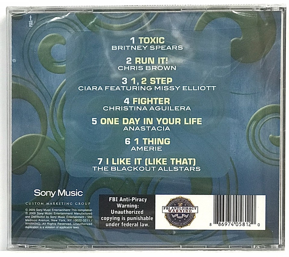 HEAR SOMETHING POP - WORK IT OUT -CD 2009 Sony Various Artists Pop Hits ...