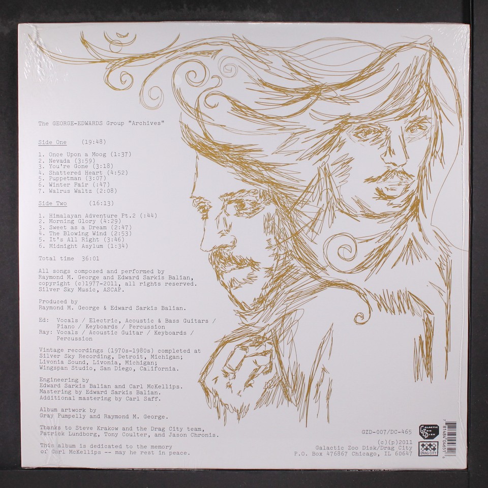 GEORGE-EDWARDS GROUP: archives DRAG CITY 12" LP 33 RPM Sealed | eBay