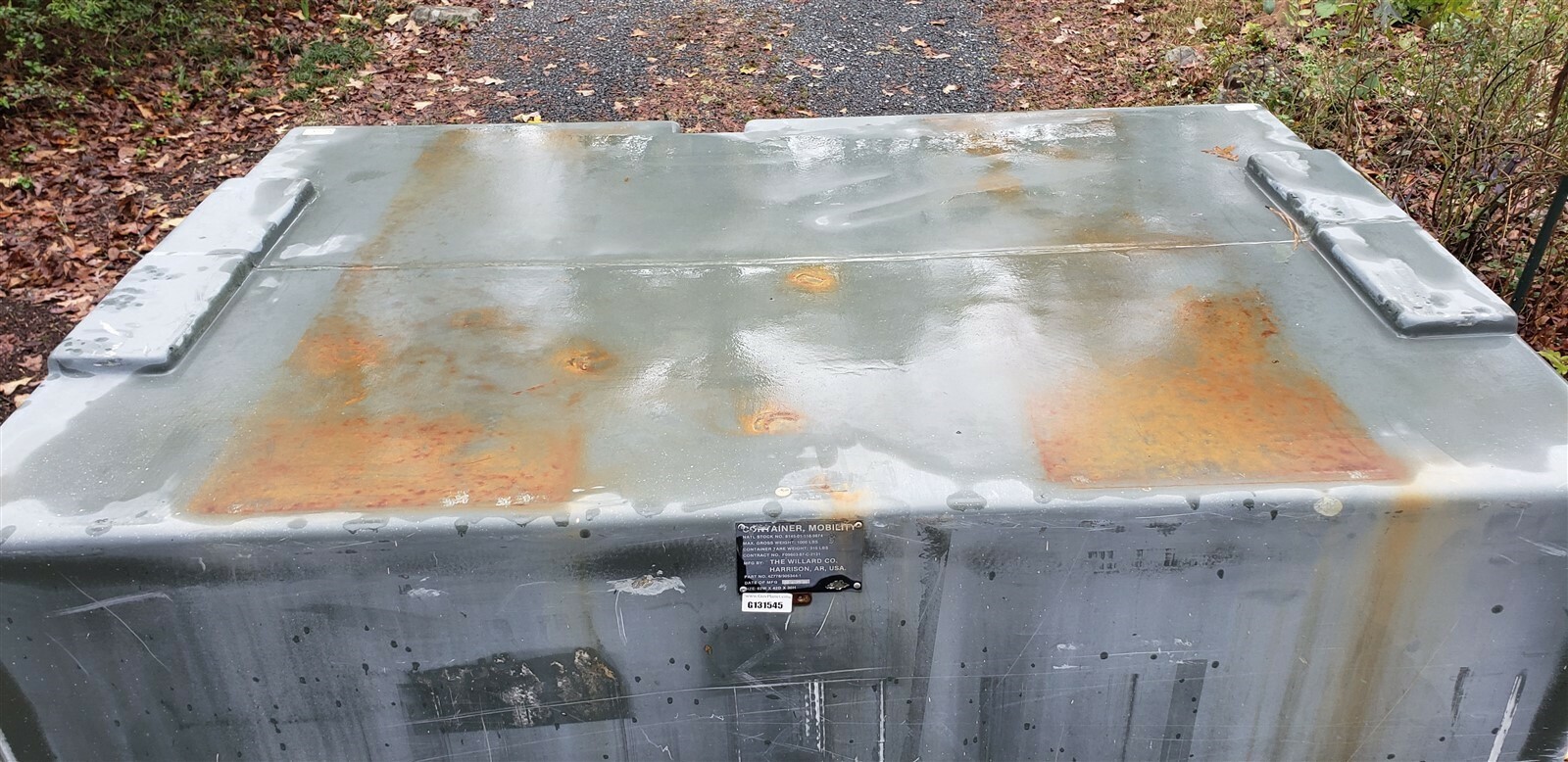 Military Mobility Storage Waterproof Pallet Shipping Container Willard ...