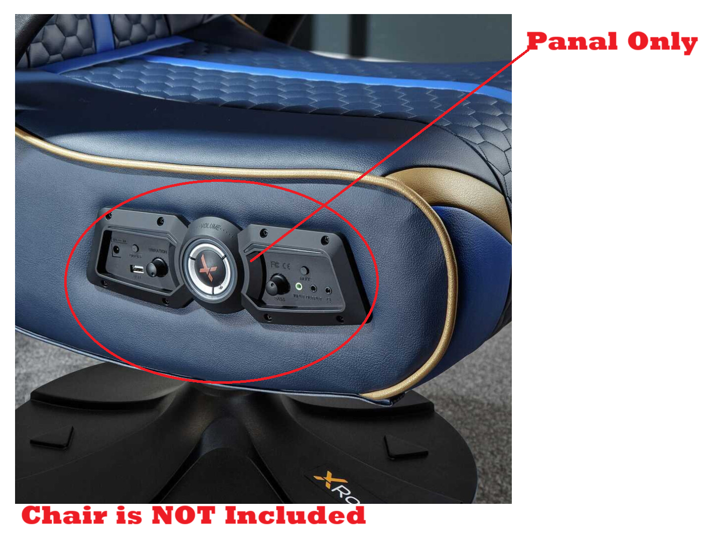 Genuine Replacement Control Panel Only For X Rocker Adrenaline V3 2.1 ...
