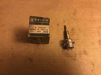 1959 Buick Radio Volume & Tone Control Switch NOS | eBay