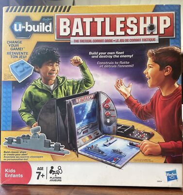 U-BUILD BATTLESHIP Tactical Combat Board Game - UBUILD Build and Change ...