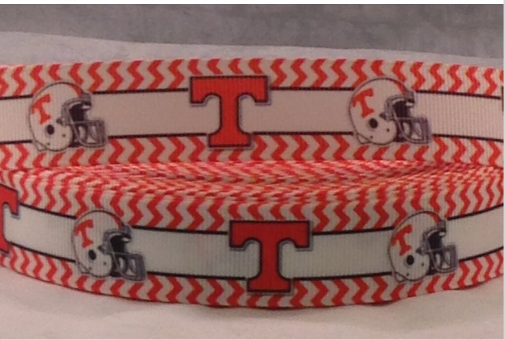 Tennessee Ribbon - 7/8" Grosgrain Ribbon - College Ribbon - Tennessee ...