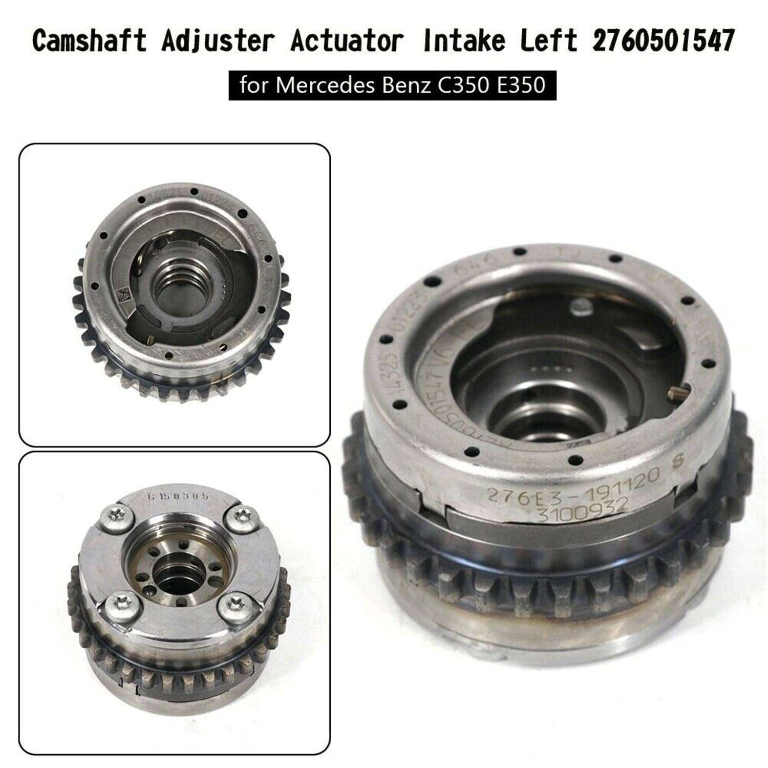 Left Intake Camshaft Adjuster Actuator 2760501547 for Mercedes Benz ...