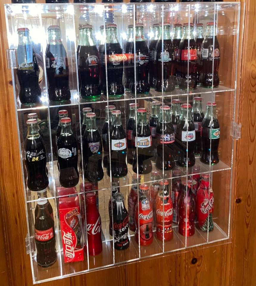 Coca-Cola Display Case for 8 oz. bottles/holds 24 bottles | eBay