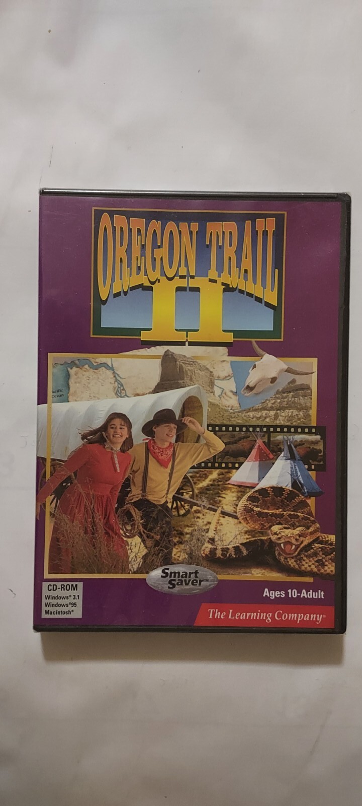 Oregon Trail II PC GAME CD-ROM for Macintosh Windows 95 & 3.1 - 1996 ...