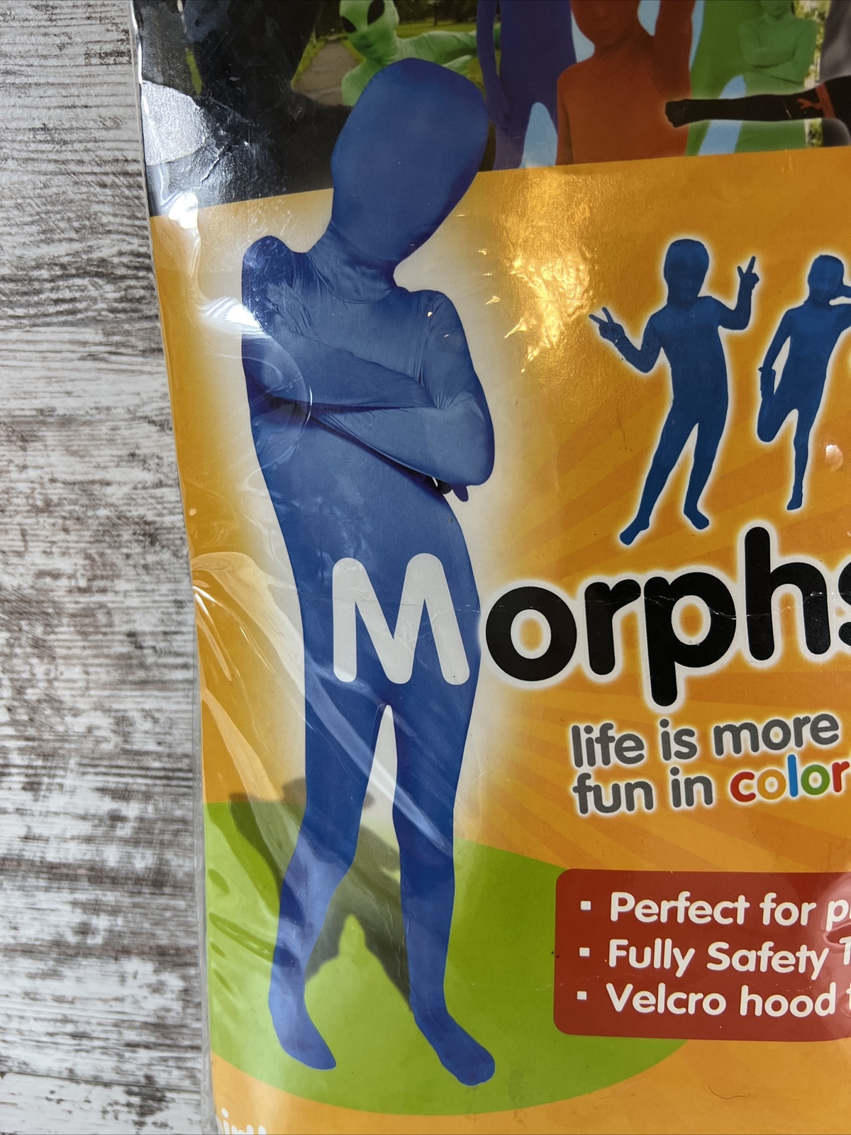 New In Package Morphsuits Kids Blue Large Costume | eBay