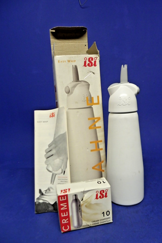 iSi Sahnegerat Easy Whip Fresh Whipped Cream In Seconds 500 ml Austria ...