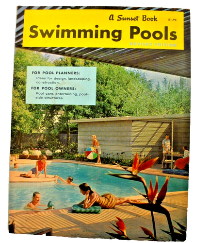 Sunset Book Swimming Pools Revised Edition 1962 | eBay