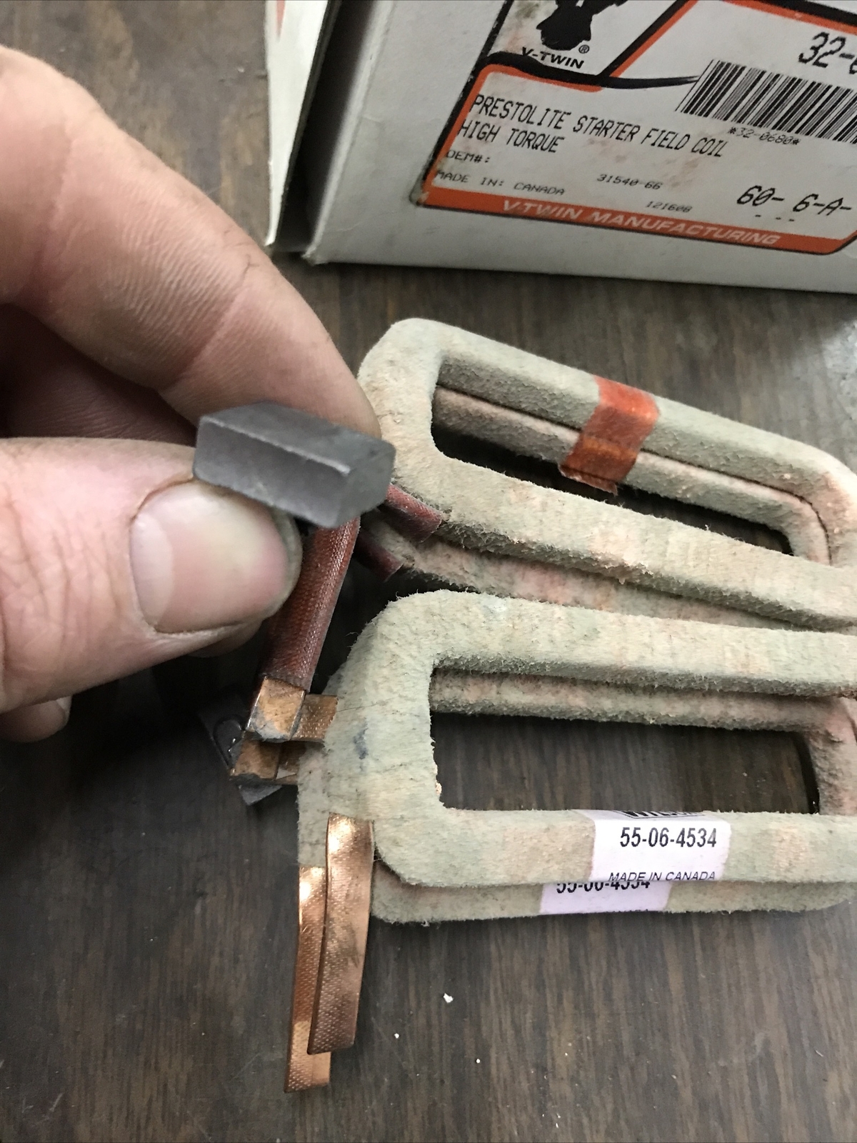 HARLEY DAVIDSON STARTER PRESTOLITE FIELD COILS 1966-84 rebuild ...