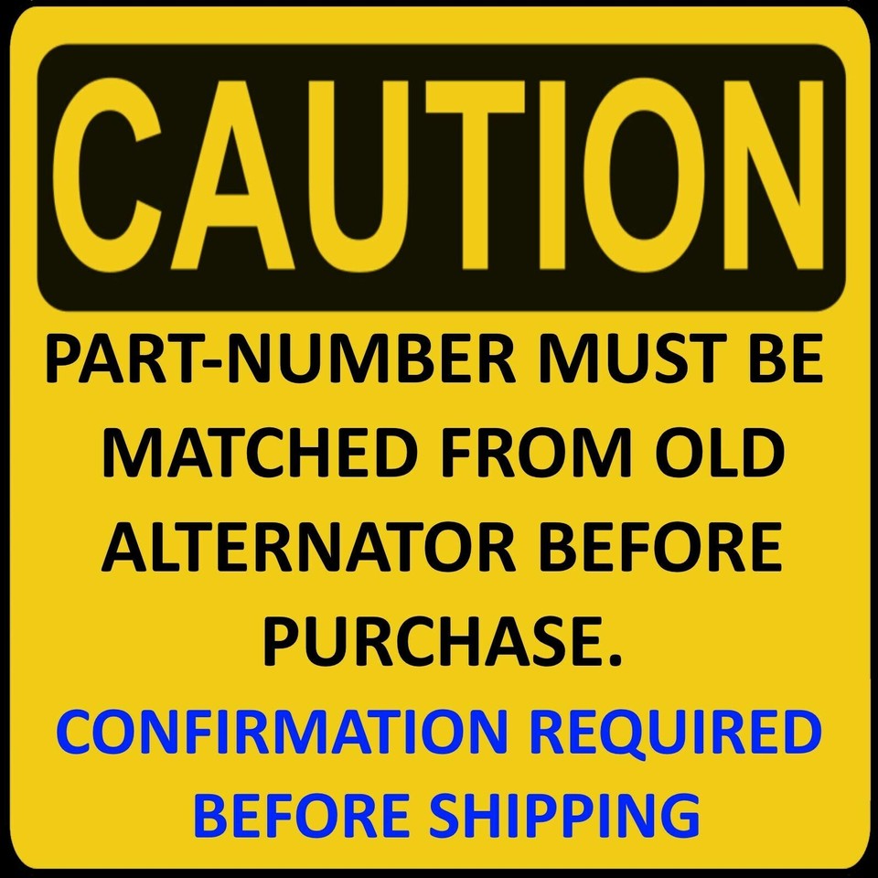 RENAULT NEW 120A ALTERNATOR 7701475896 7711368380 8200390675 8200660033 ...