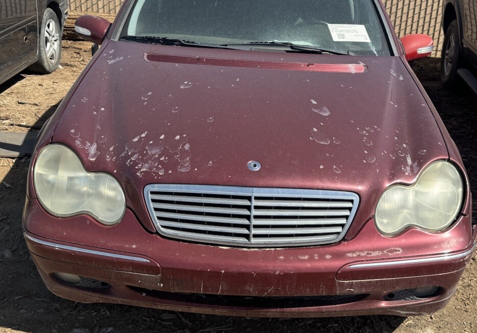 01-07 Mercedes W203 C230 C320 Front Left Driver Side Fender Panel Red ...