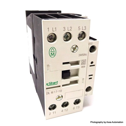 Contactor DILM17-10-24VAC Moeller 7.5kW/400V 24VAC DILM1024VAC 276991 ...