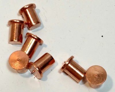 5/16" x 1/2" Non Threaded Weld Studs Copper Plated - 4 LBS (+/-168) | eBay