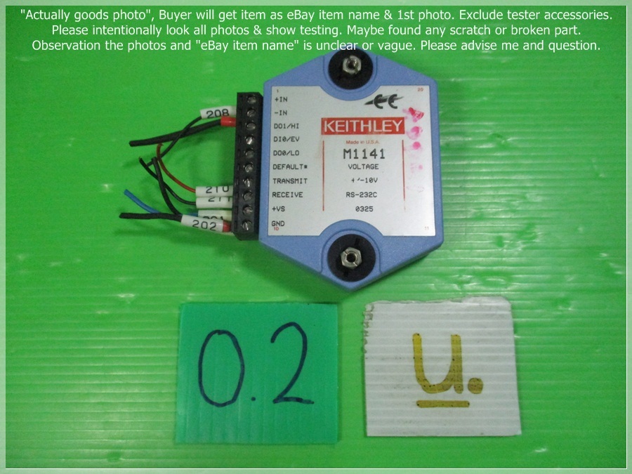 KEITHLEY M1141 (DGH D1141), Price per 1 unit of MODULE as photo, sn ...